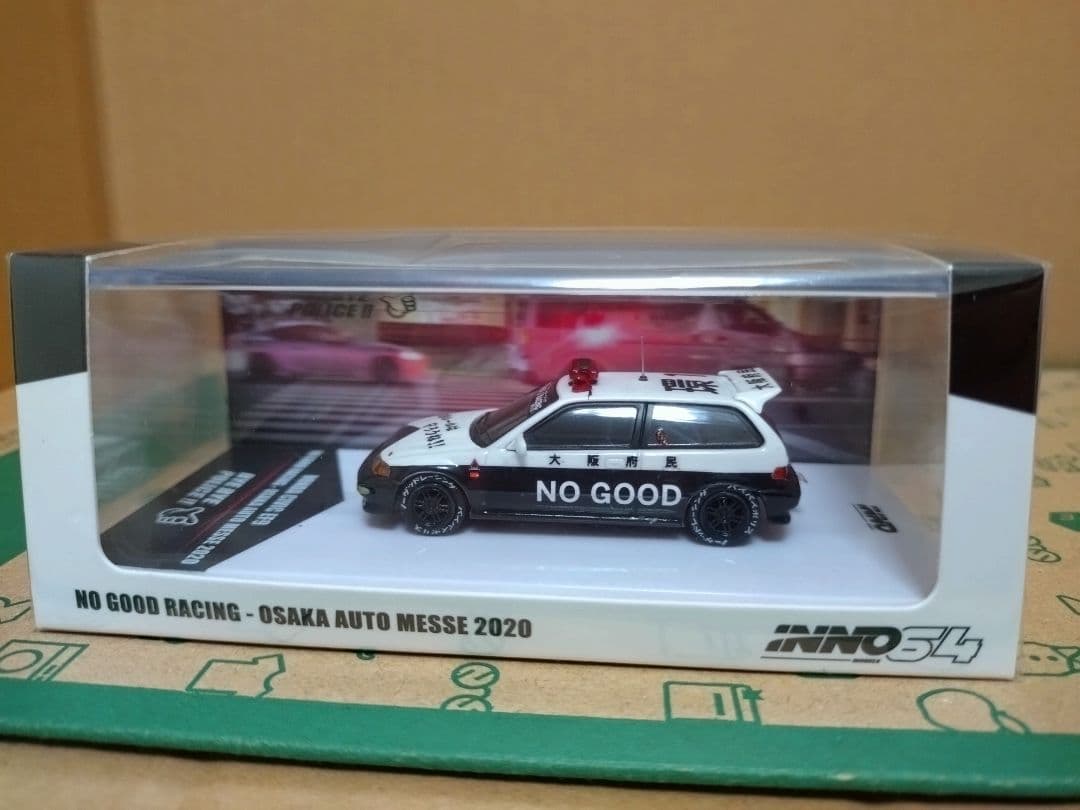 イノモデル 1/64 シビック NO GOOD RACNG 大阪オートメッセ