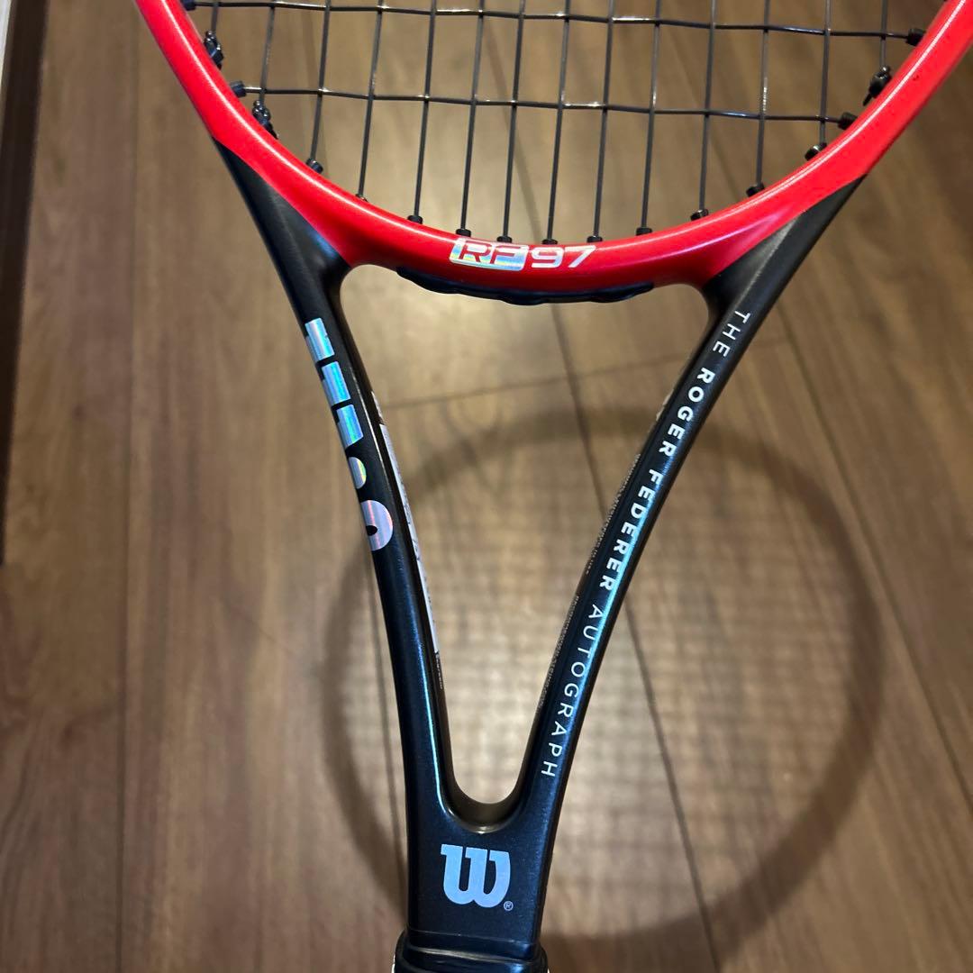 激レア　フェデラーオートグラフWilson Pro staff RF97 V10