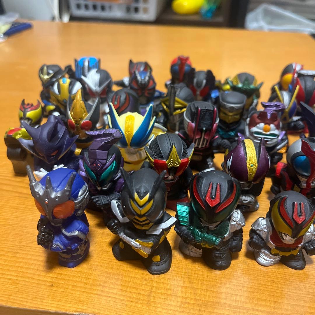 仮面ライダー フィギュア 42体セット 指人形