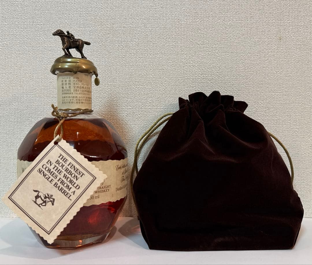Blanton's シングルバレルバーボン　新品未開封　袋付き　1本