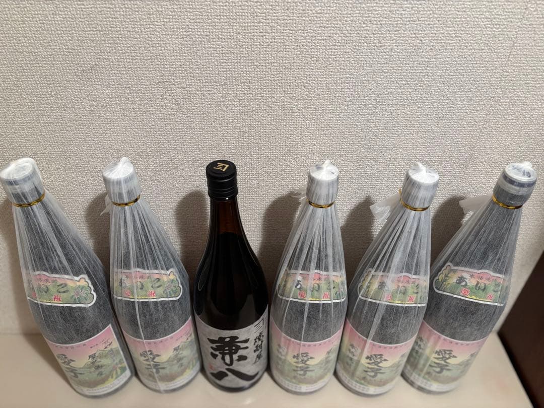 愛子 焼酎 ５本　兼八焼酎　１本