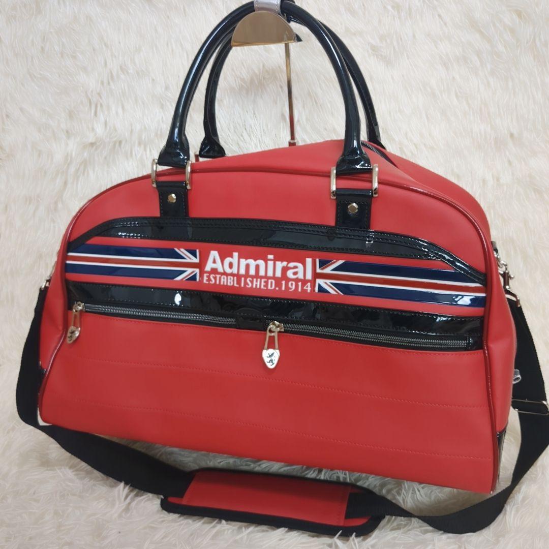 【極美品】Admiral GOLF 　アドミラル　ボストンバッグ　ゴルフバッグ