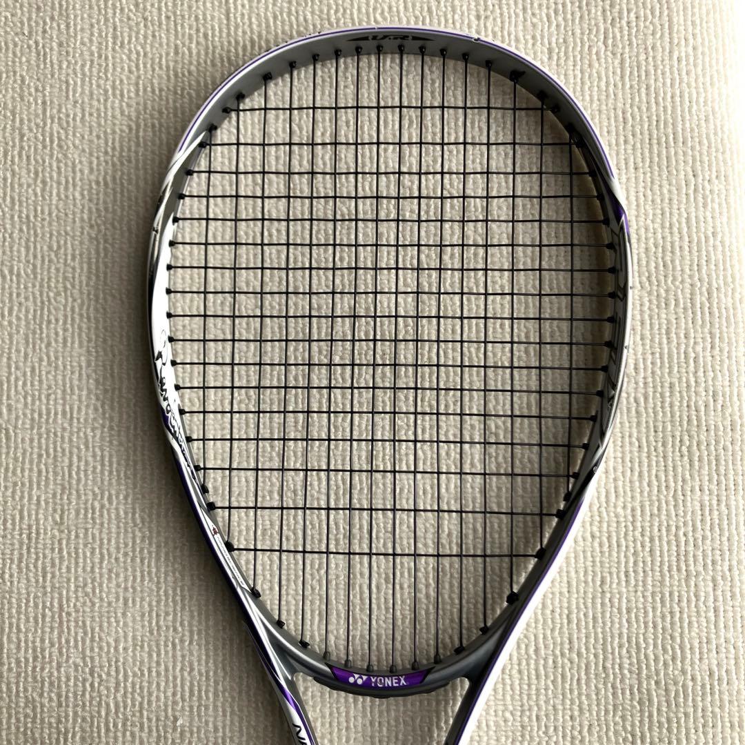 【希少廃盤】YONEX NANOFORCE 8V ソフトテニス ラケット 紫