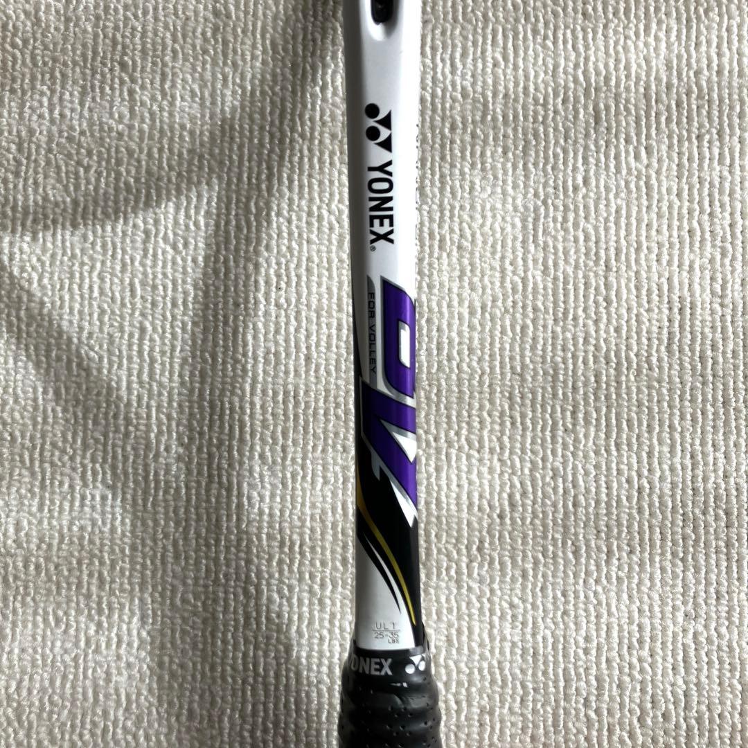 【希少廃盤】YONEX NANOFORCE 8V ソフトテニス ラケット 紫