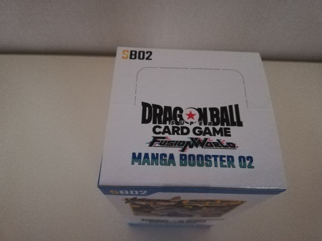 ドラゴンボール MANGA BOOSTER 02テープ付き1BOX