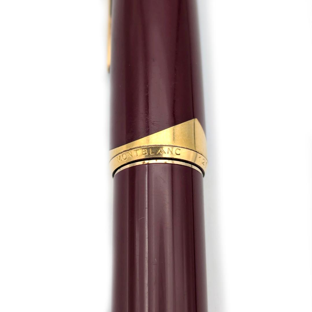 良品【MONTBLANC／モンブラン】レジン 万年筆
