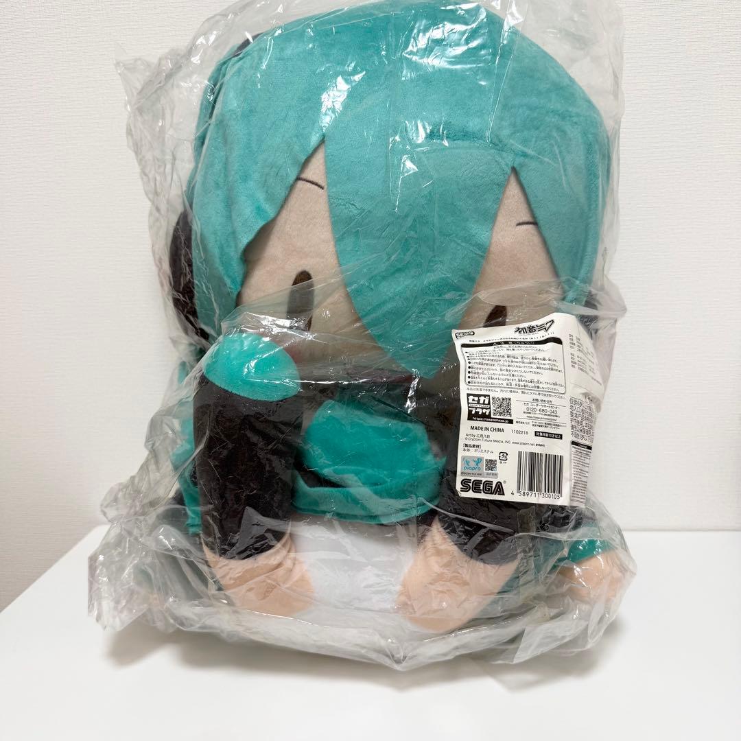 初音ミクシリーズ 初音ミク ふわぷち どでかジャンボ ぬいぐるみ