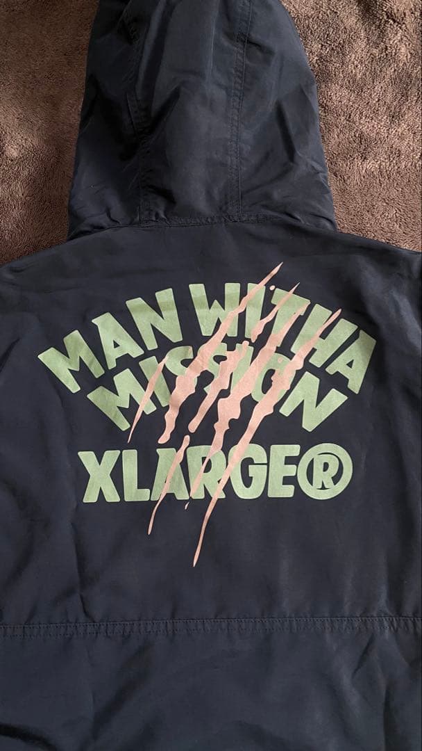 MAN WITH A MISSION X LARGE フードジャケット
