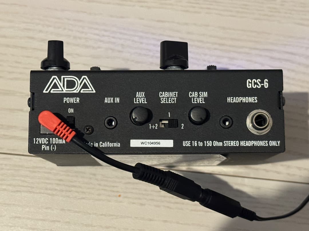 ADA GCS-6 　キャビネットシミュレーター