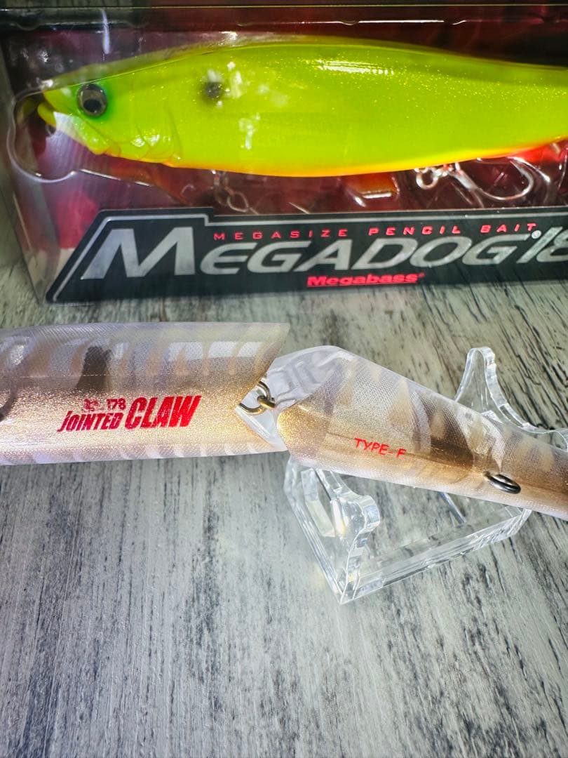 MEGADOG 180 ガンクラフト ジョインテッドクロー178