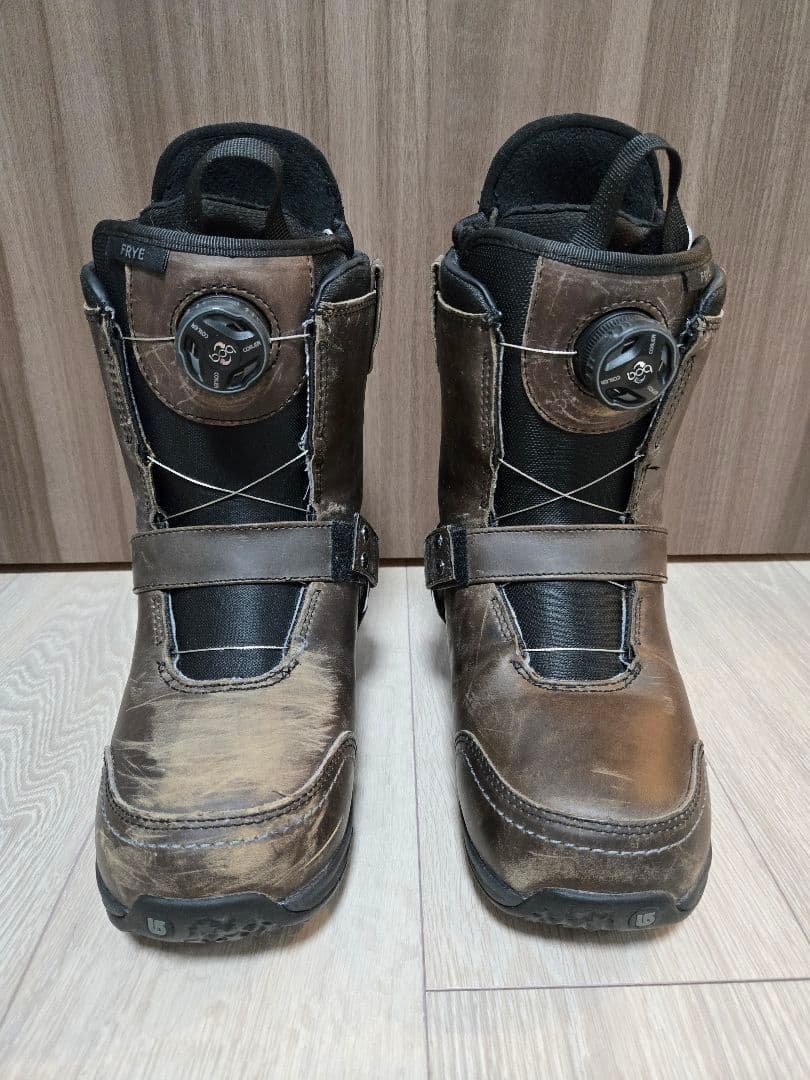 BURTON×Frye BOAブーツ 24 レザー バートン