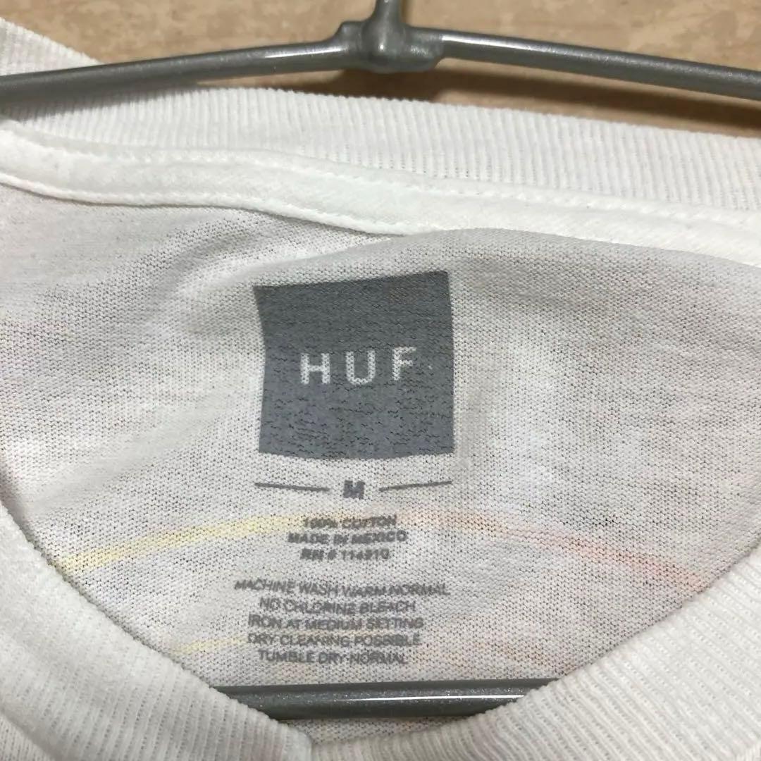 激レア HUF Mサイズ　マルチカラー　スケートボード　スケボー