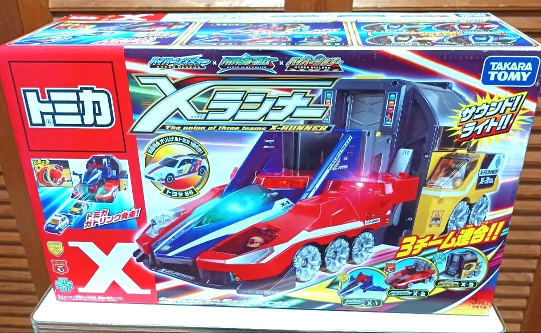 【新品未開封・トミカ】 Ｘランナー　初回特典オリジナルトミカ トヨタ86付