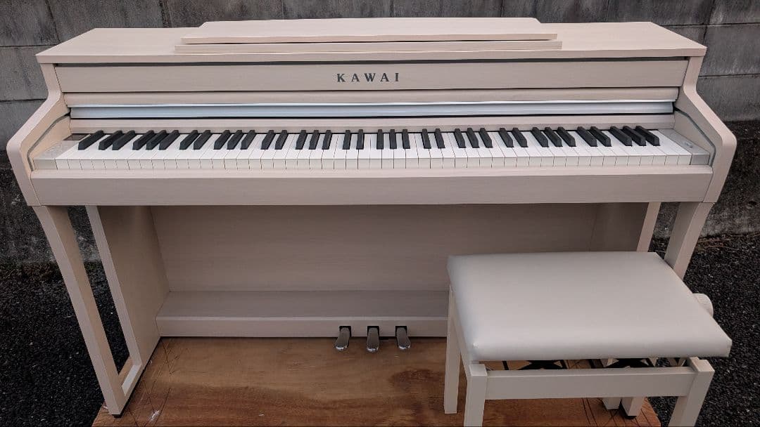 送料込み KAWAI 木製鍵盤 電子ピアノ CA49R 21年購入激激激可愛い♥