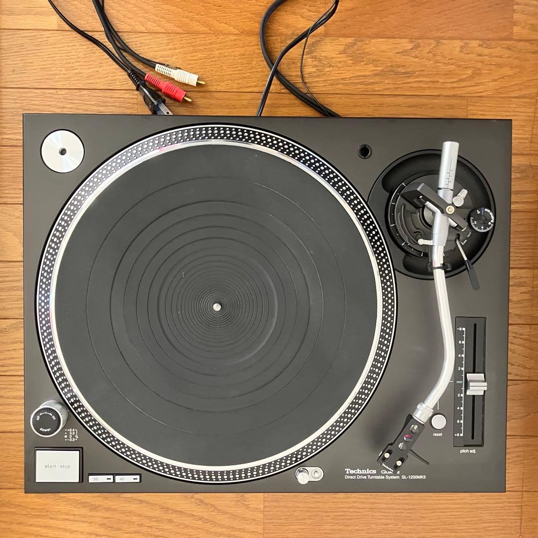 2台セット Technics テクニクス SL-1200MK5 ターンテーブル