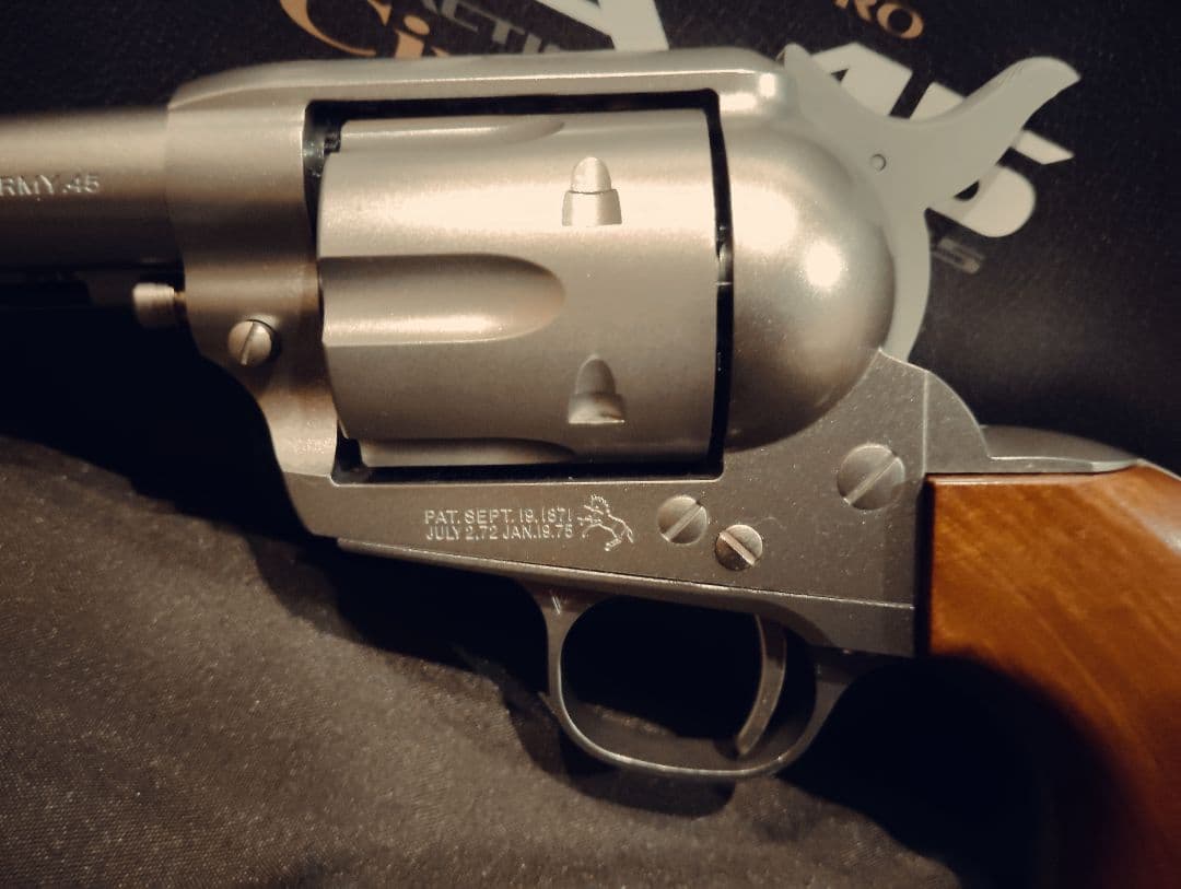 東京マルイ SAA .45 エアリボルバー　シビリアン 　シルバー