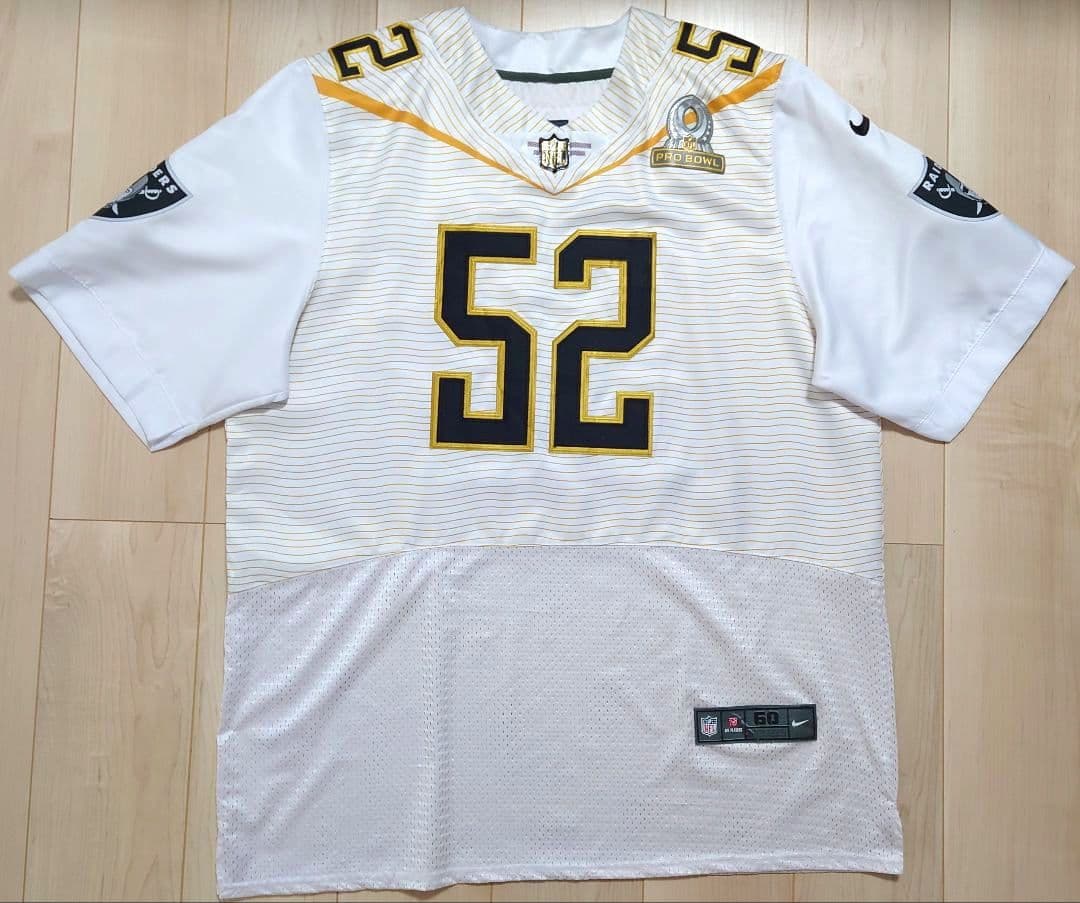 NFL レイダース カリル・マック NIKE リミテッドジャージ【60/4XL】