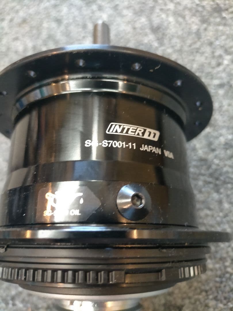 SHIMANO ALFINE SG-S7001-11 ピアノブラック