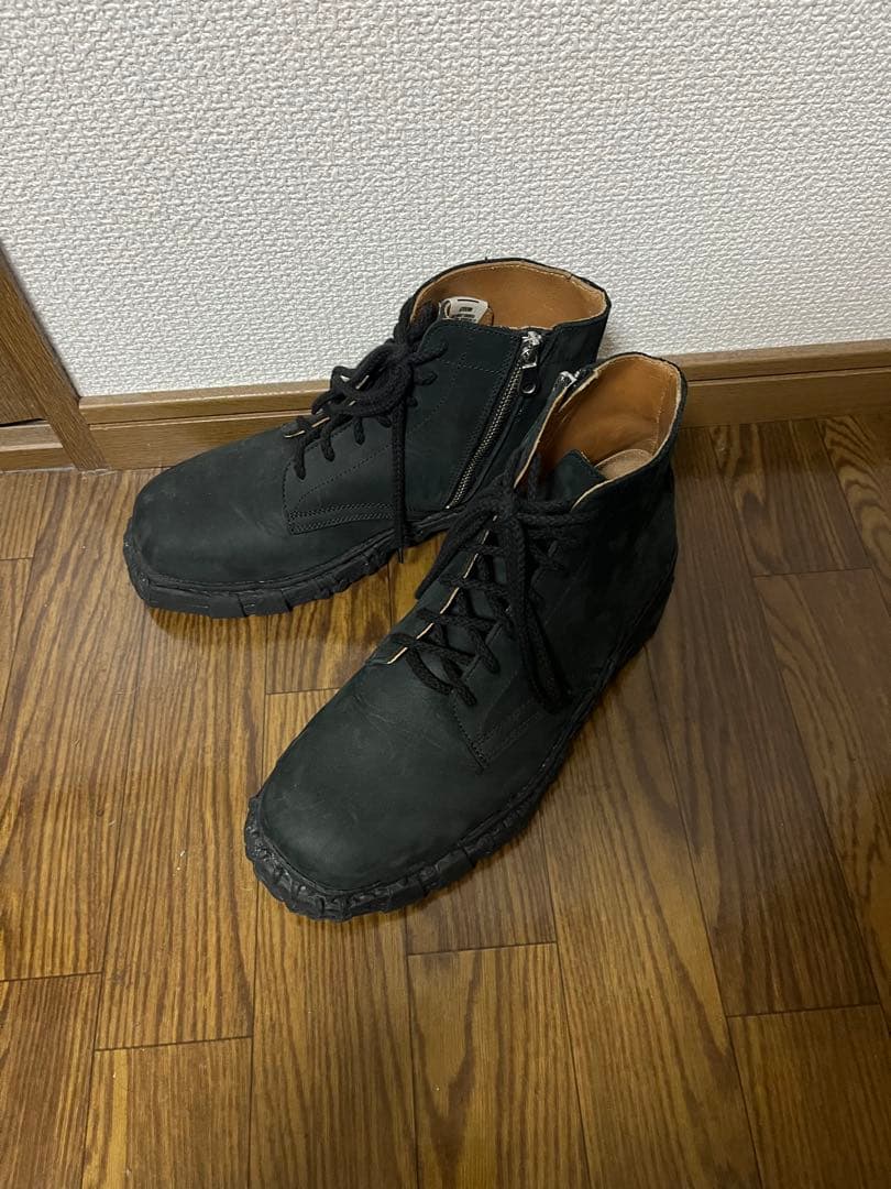 MIHARA YASUHIROミハラヤスヒロ22awレザーブーツ42新品
