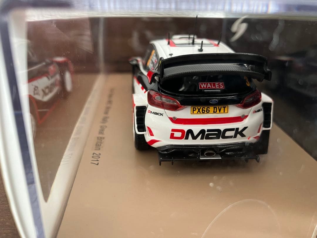 1/43 Ford Fiesta WRC 2017 E.エバンス 優勝マシン