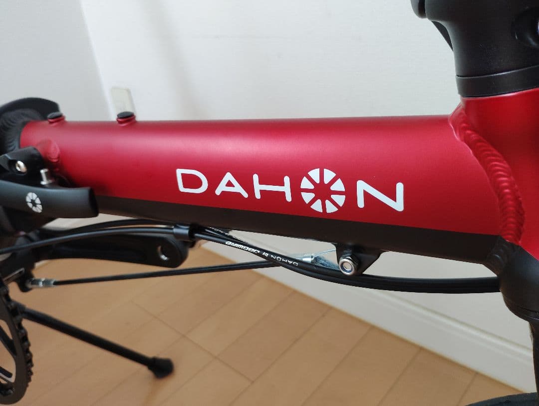超美品 DAHON K3 2024年購入 レッド/ブラック おまけ付き