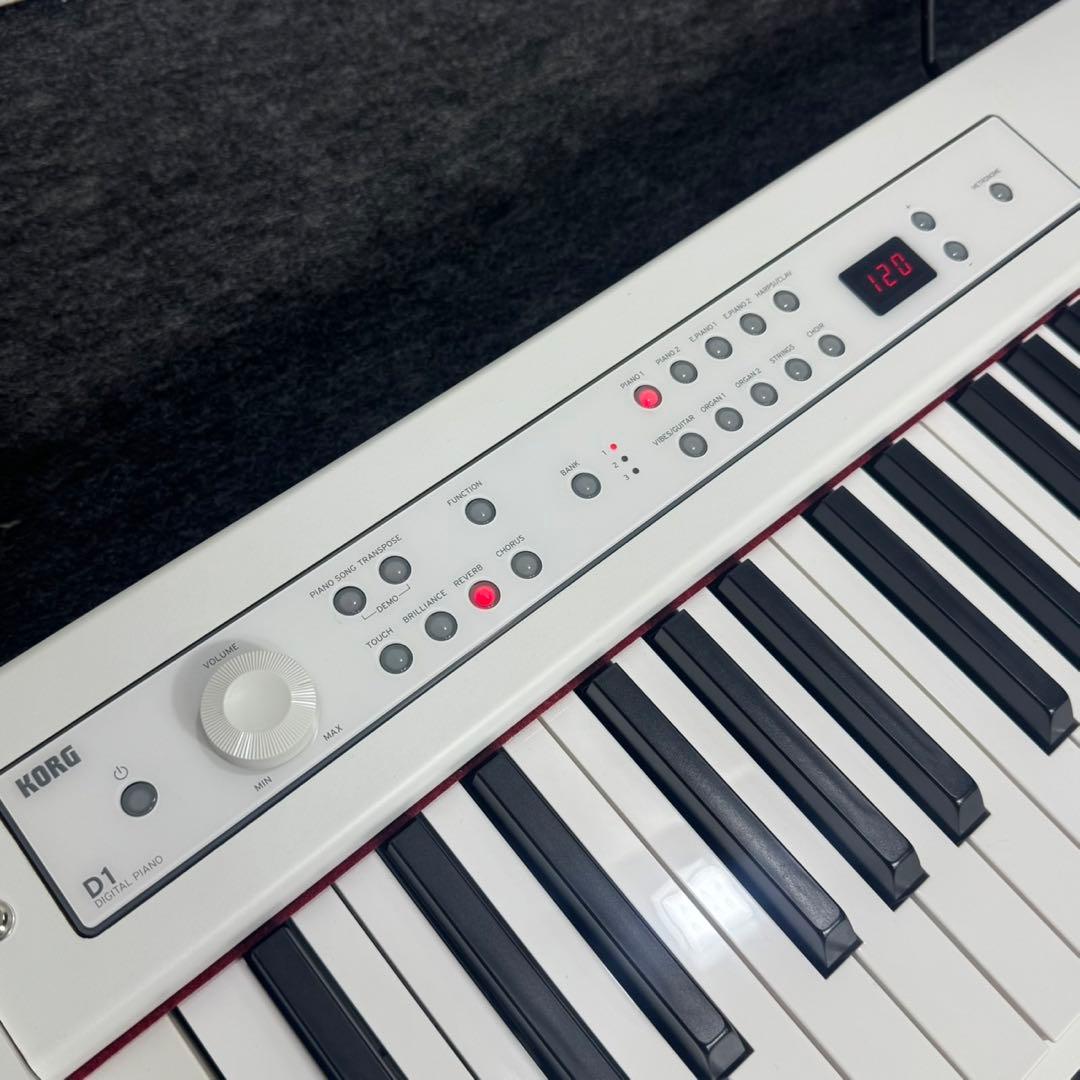 KORG 電子ピアノ キーボード D1 2020年製 ケース付き d5206