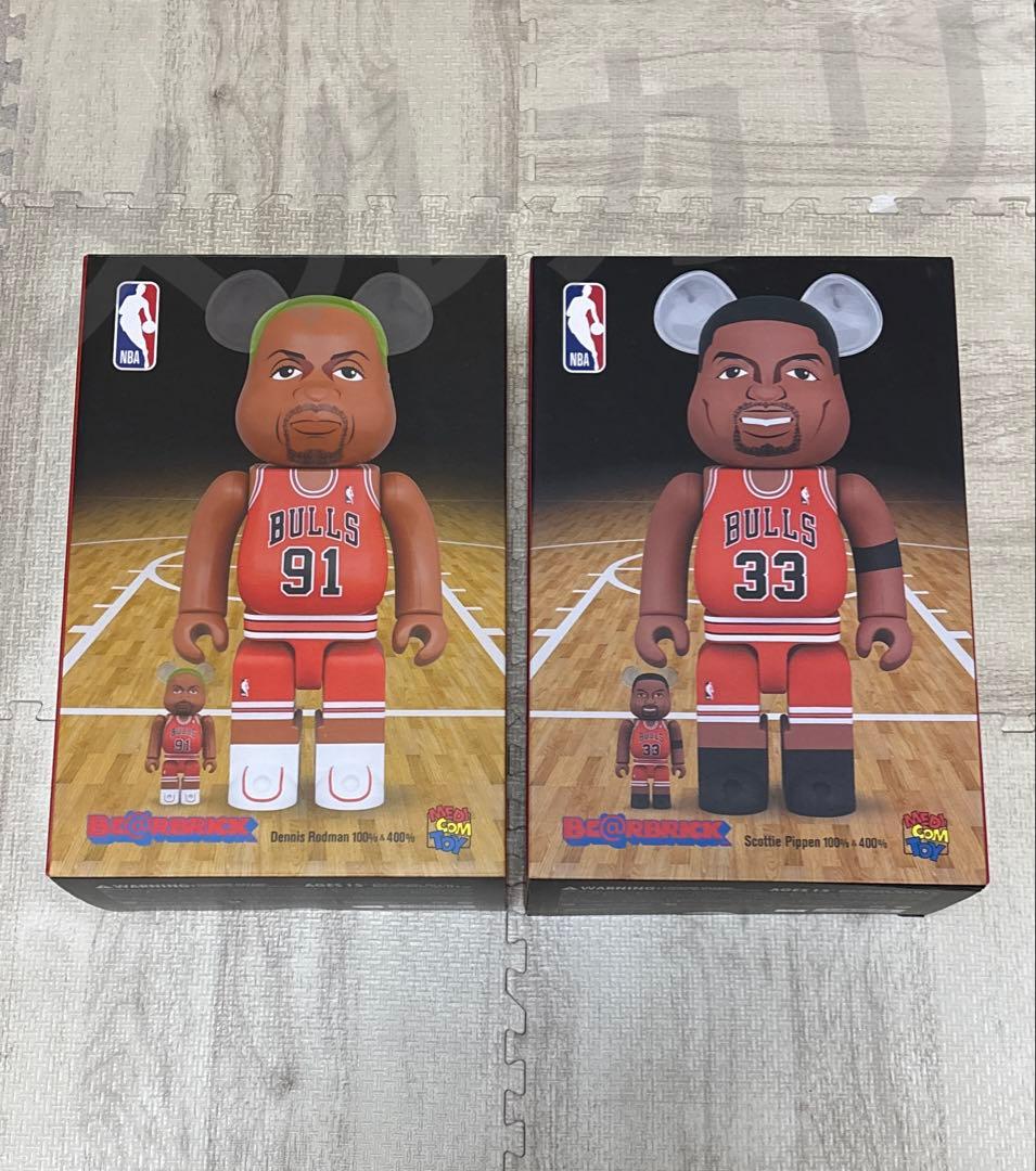 400%のみ BE@RBRICK Dennis Rodman Pippen