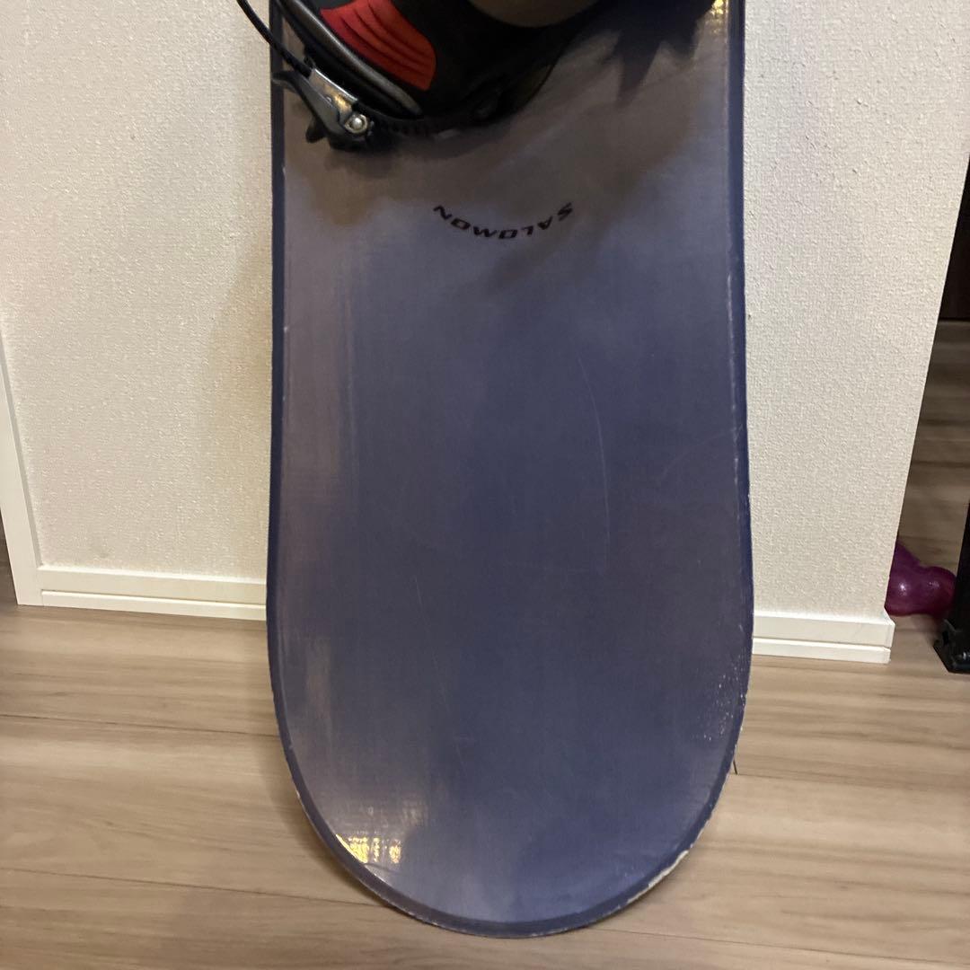 SALOMON スノーボード 154cm ビンディング付き