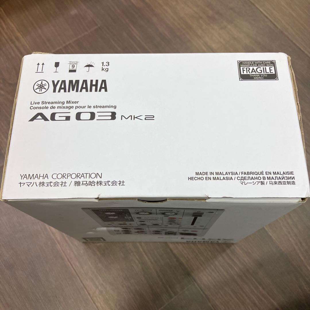 YAMAHA AG03 MK2 ミキサー 【6482258b】