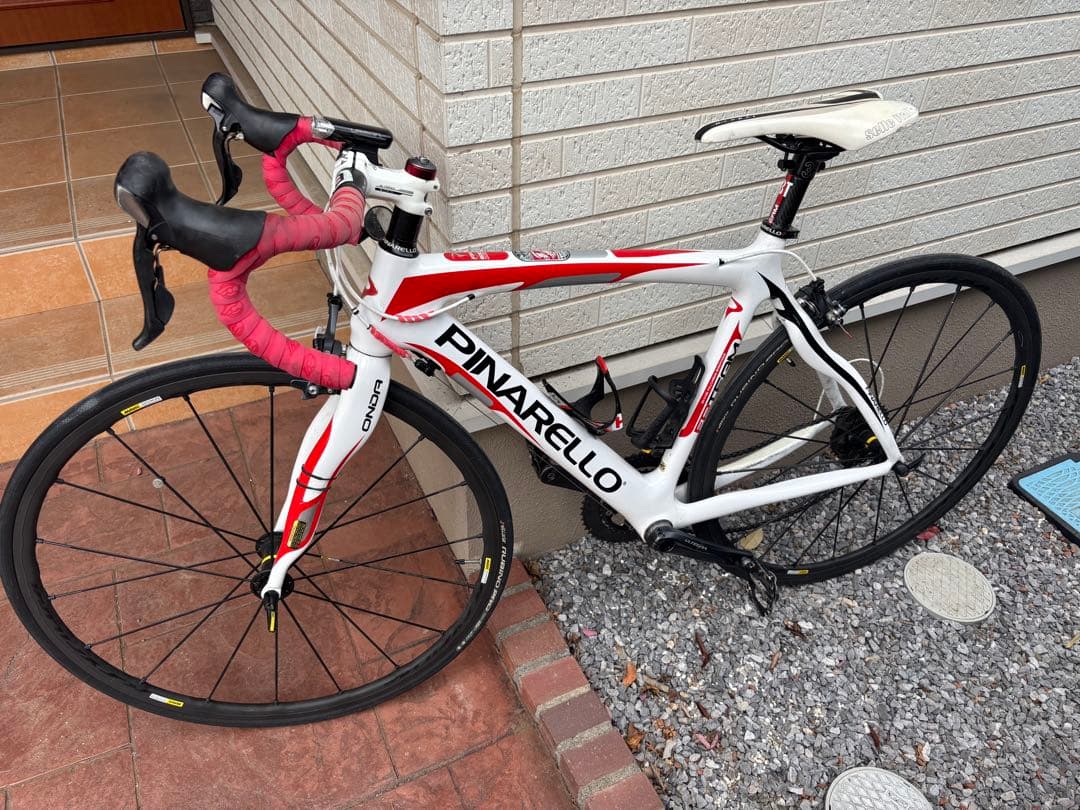 PINARELLO FP TEAM ロードバイク ホワイト/レッド