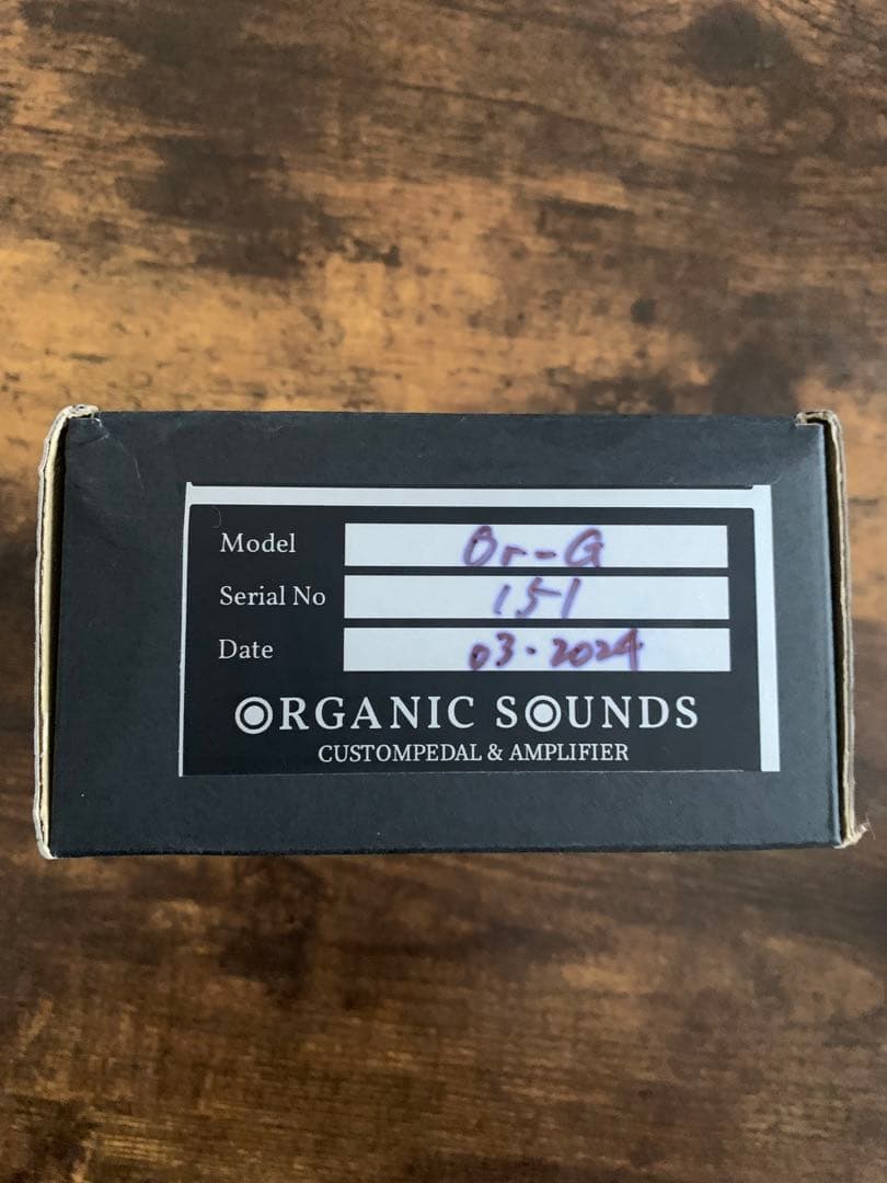 Organic Sounds Orthros Germanium ファズ