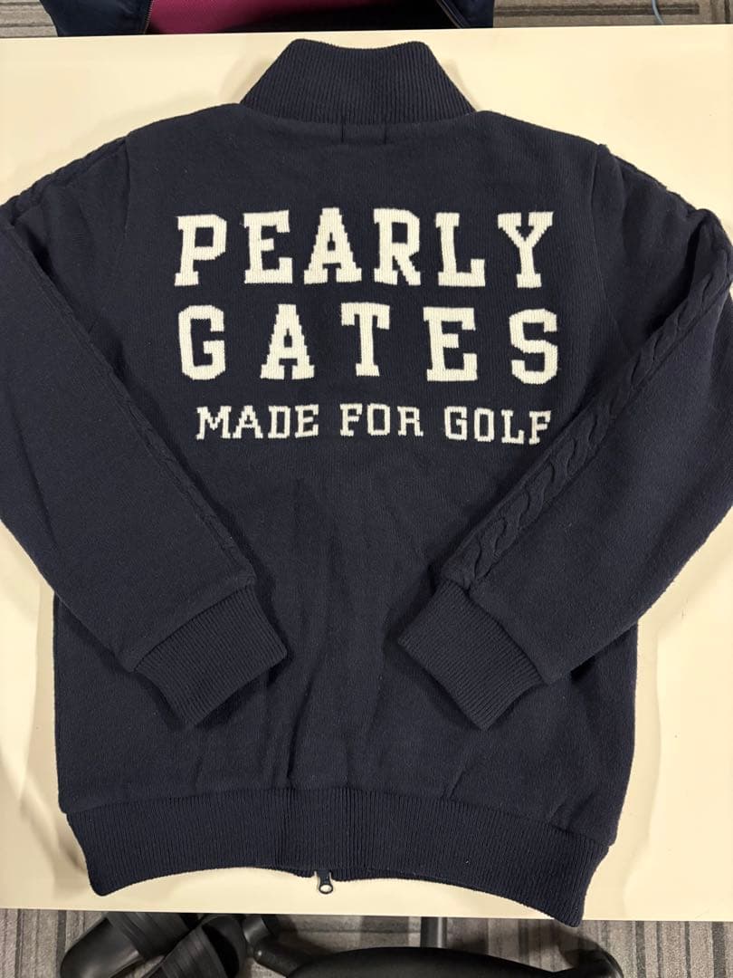 PEARLY GATES パーリーゲイツ ニットジップジャケット サイズ5