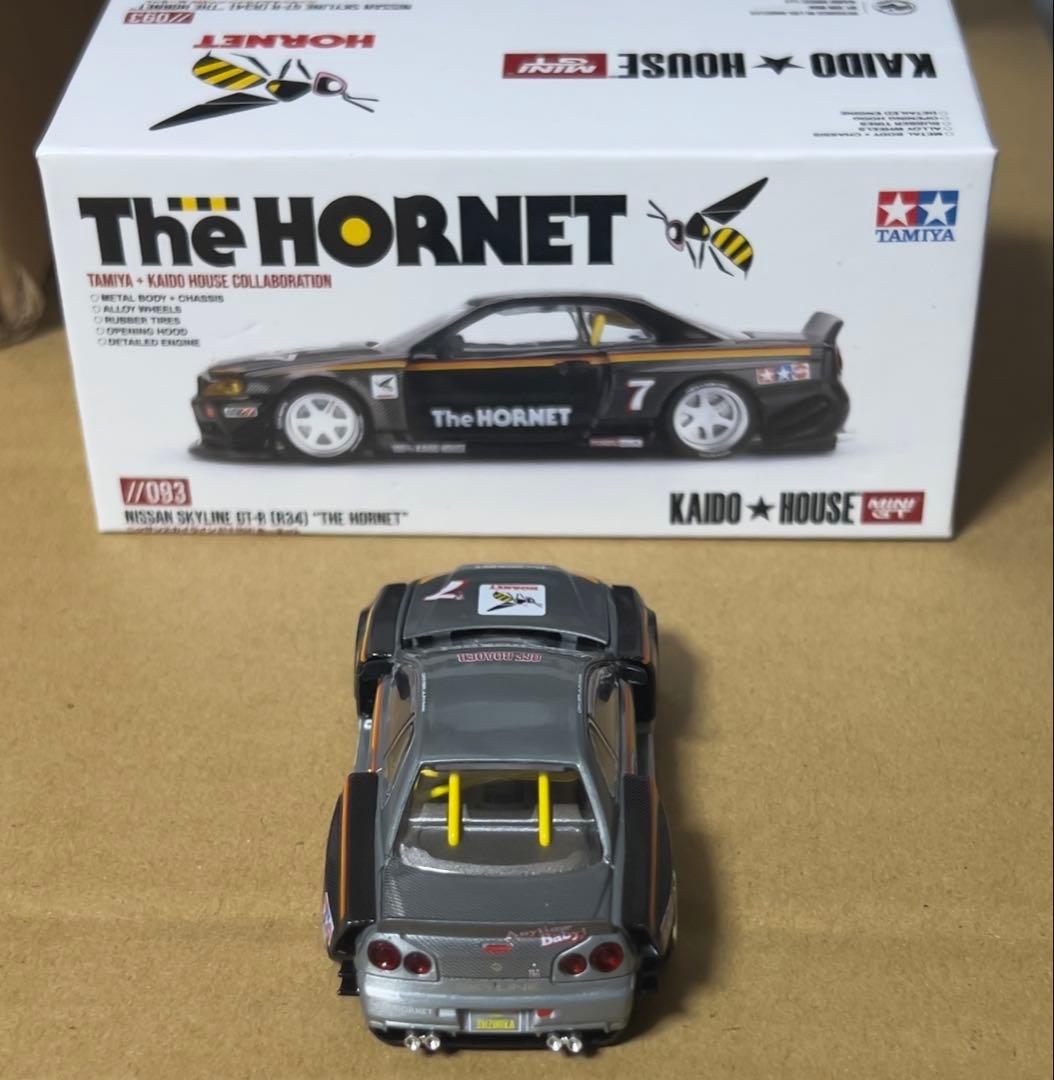 MiniGT 街道ハウス R34 The Hornet チェイス