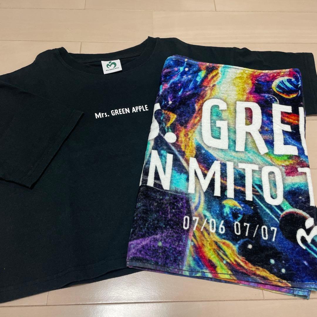 Mrs. GREEN APPLE クロップドTシャツ　タオル　セット