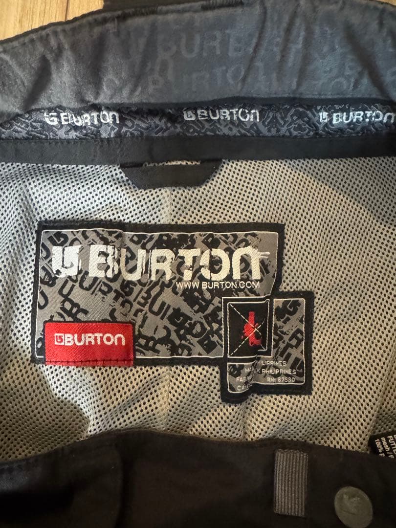 BURTON スノーボードウェア上下、グローブ、ゴーグルの４点セット　Ｌサイズ