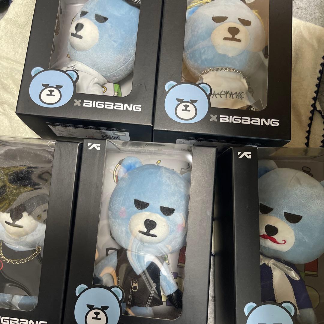 BIGBANG KRUNK ぬいぐるみ5体セット初期　レア美品