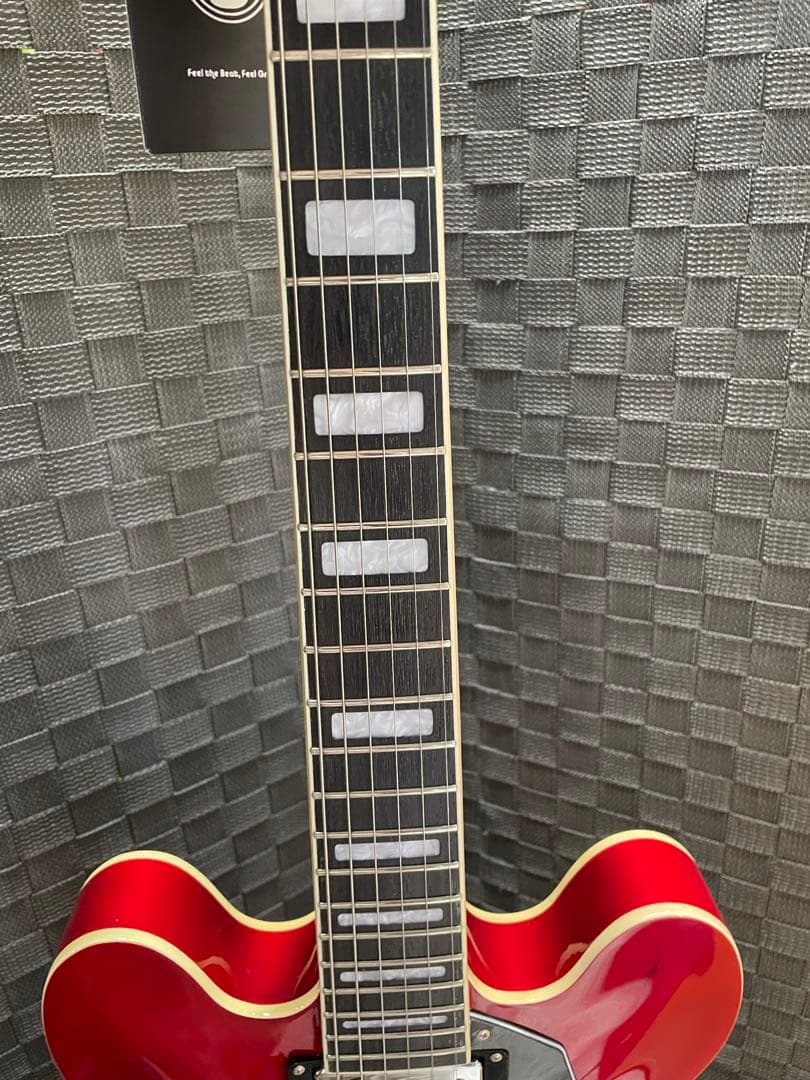 GROTE Jazz Electric Guitar （RED） セミアコ