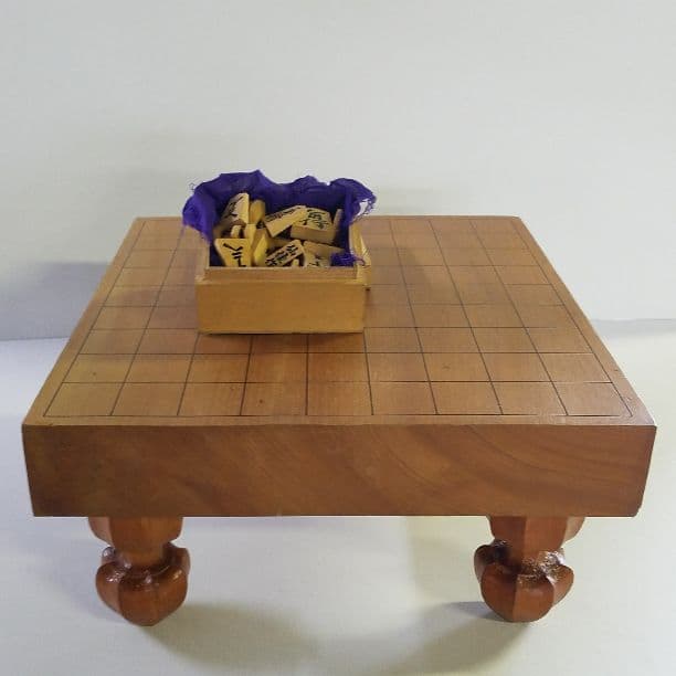 将棋盤　将棋駒(仙佳作)