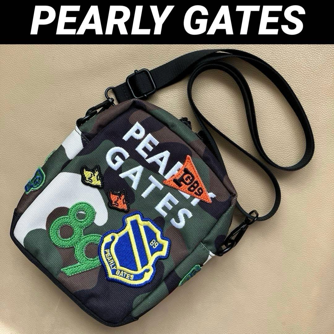 【美品】 パーリーゲイツ PEARLY GATES ミニショルダーバッグ