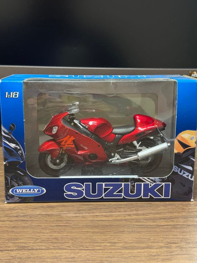 超劇レア　Suzuki 1:18 HAYABUSA 隼　鈴鹿サーキットモデル