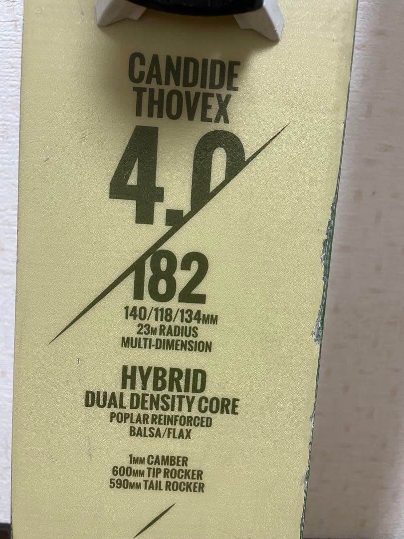 FACTION CT 4.0 182cm Tyrolia Attack おまけ付