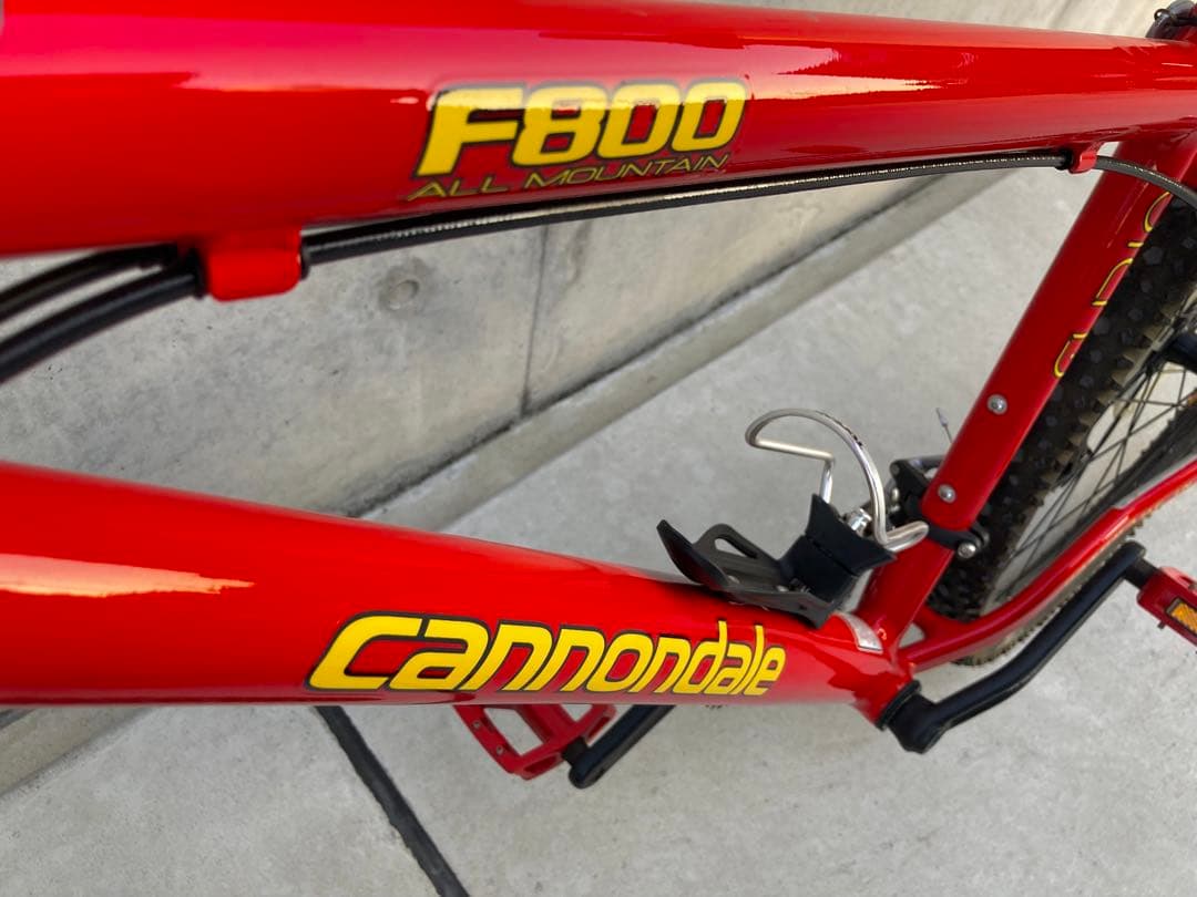 【美品希少】Viper Red Cannondale F800 Lefty