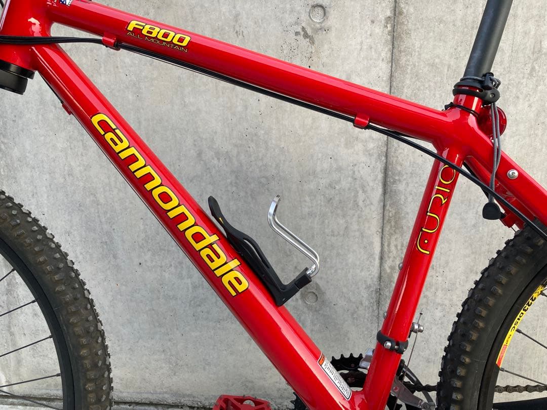 【美品希少】Viper Red Cannondale F800 Lefty