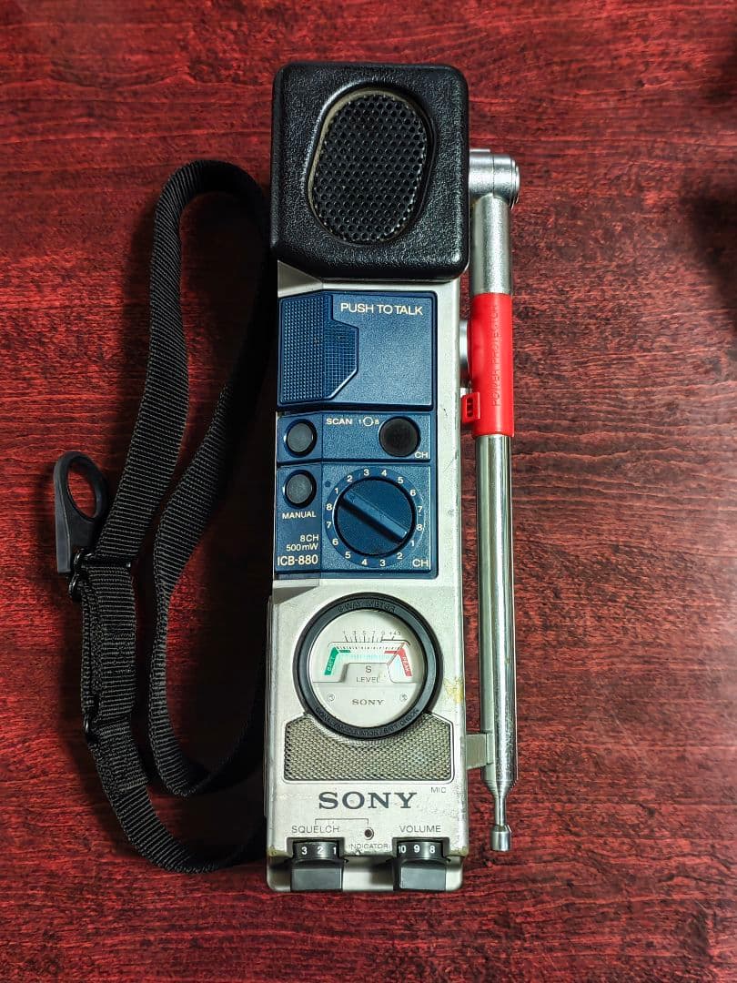 【動作確認済】SONY ICB-880 トランシーバー 01