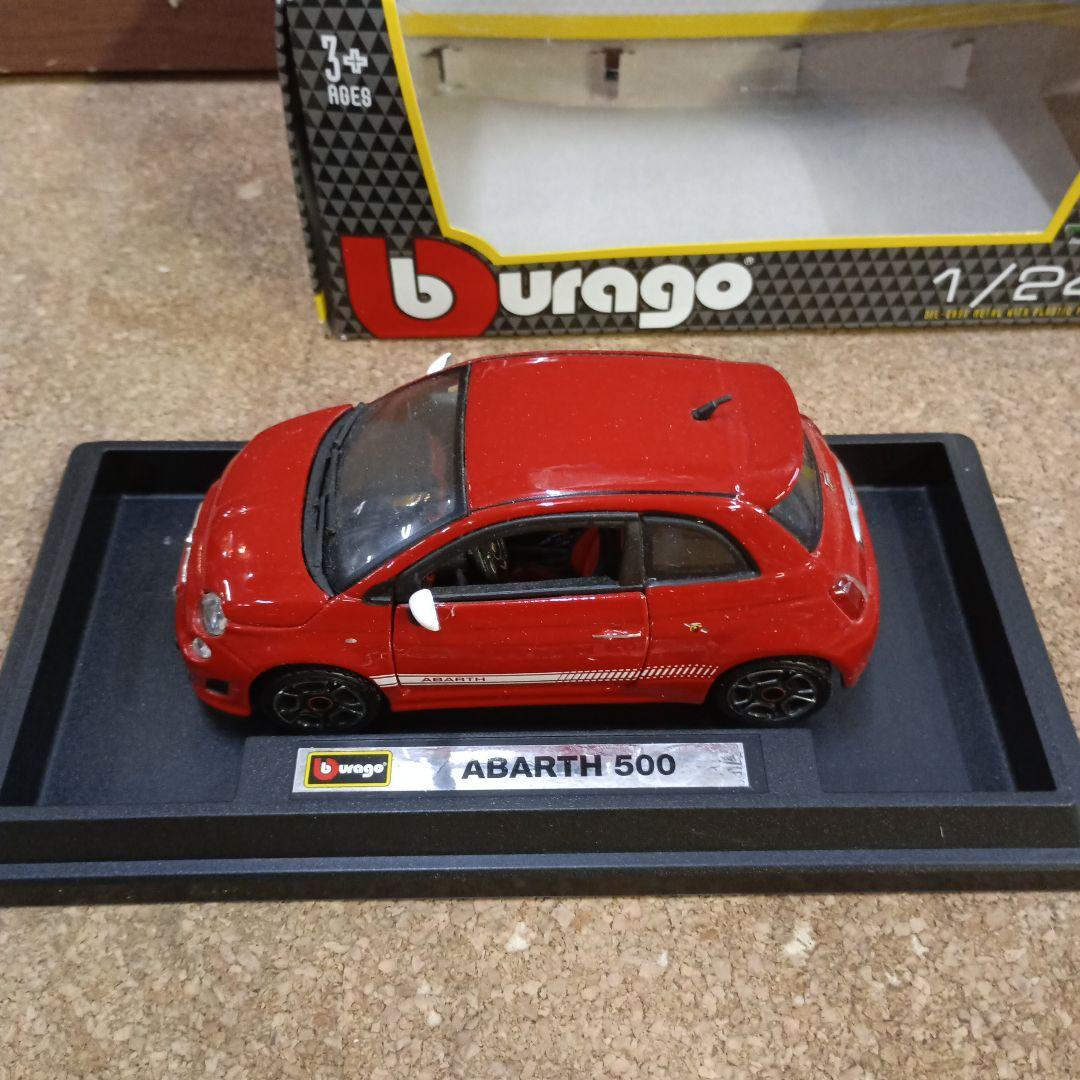 Bburago ABARTH 500 1/24 ミニカー