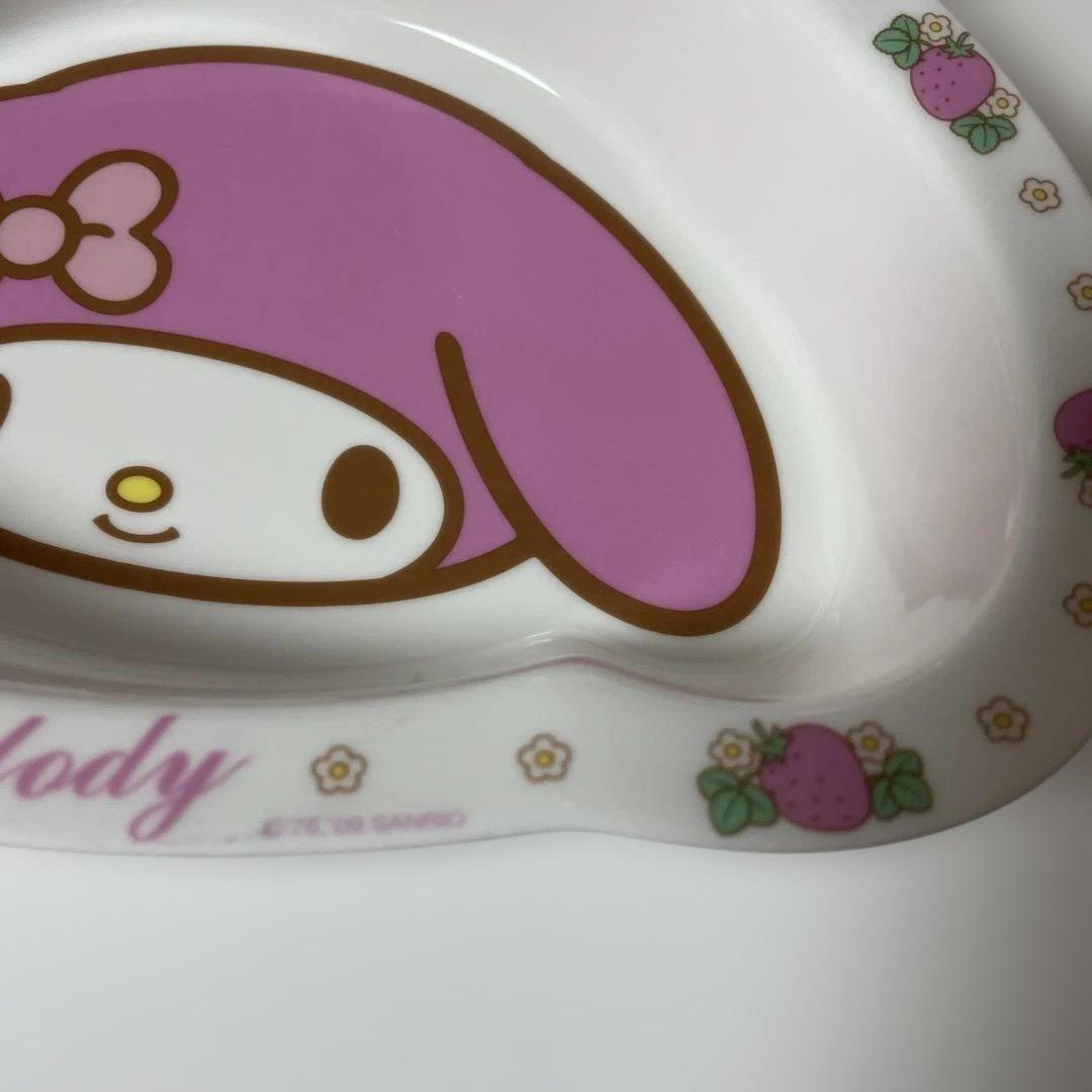 My Melody ストロベリー デザイン 陶器皿