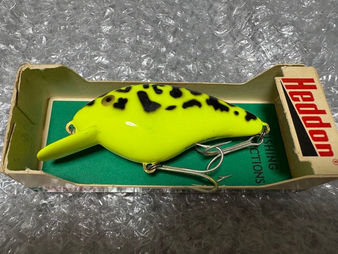 オールドヘドン　ビッグヘッド　CDF 激濃色　良個体　NIB 新品　HEDDON