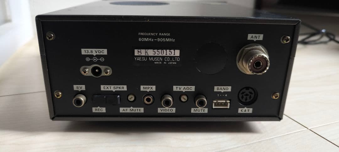 YAESU ヤエス　FRG-965 広帯域受信機　動作品　本体のみ