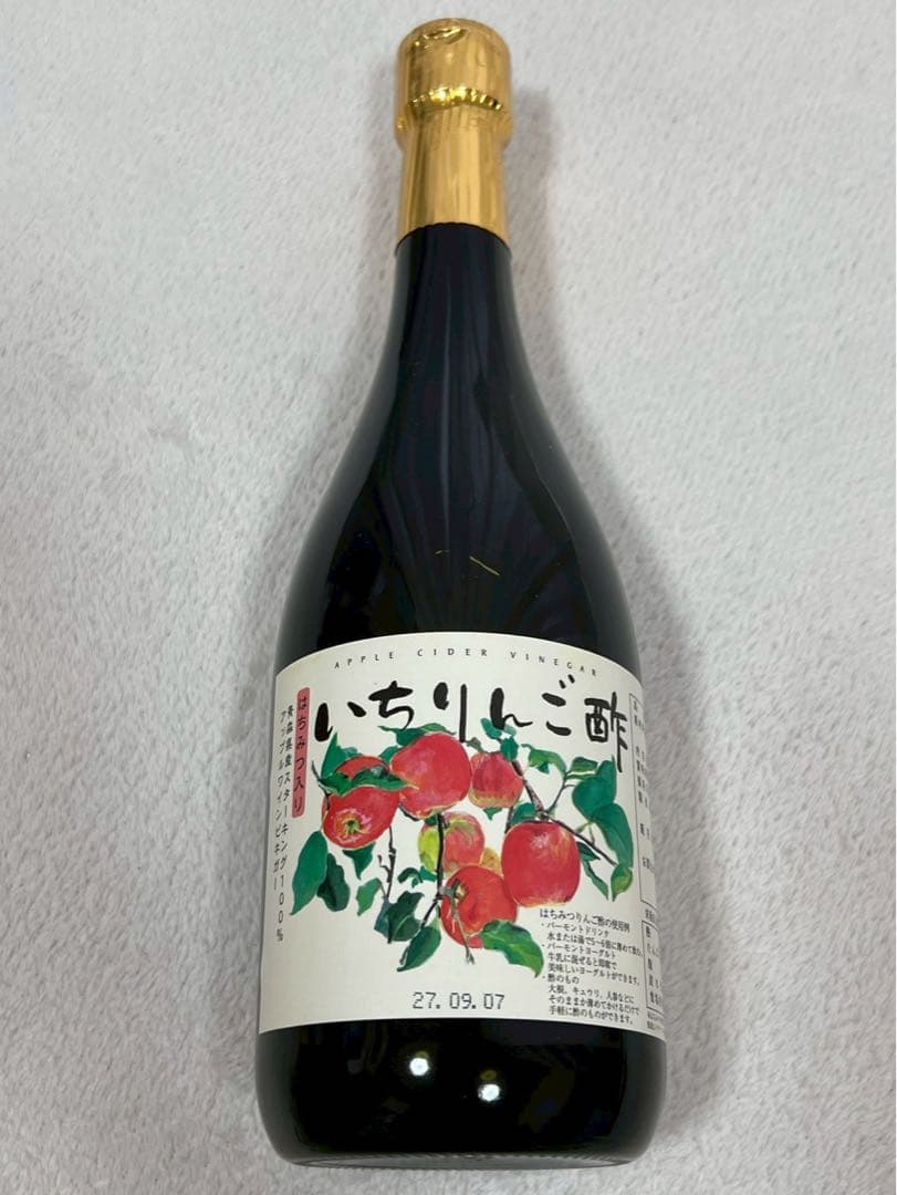 Ｂ☆いちりんご酢【はちみつ入り】6本セット