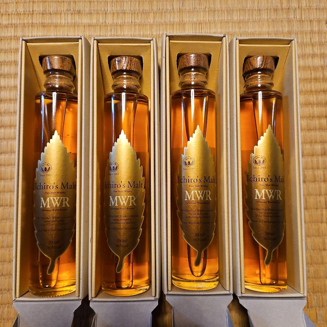 Ichiro's Malt MWR 200ml 46%　4本